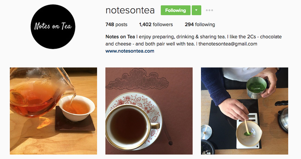 Top Tea Instagram Users - The Cup of Life