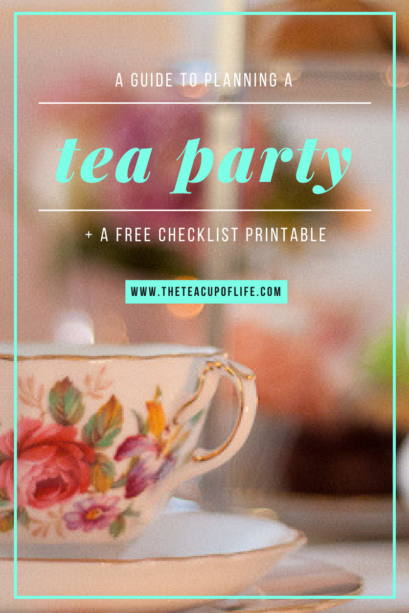 A Guide to Planning an Afternoon Tea Party at Home