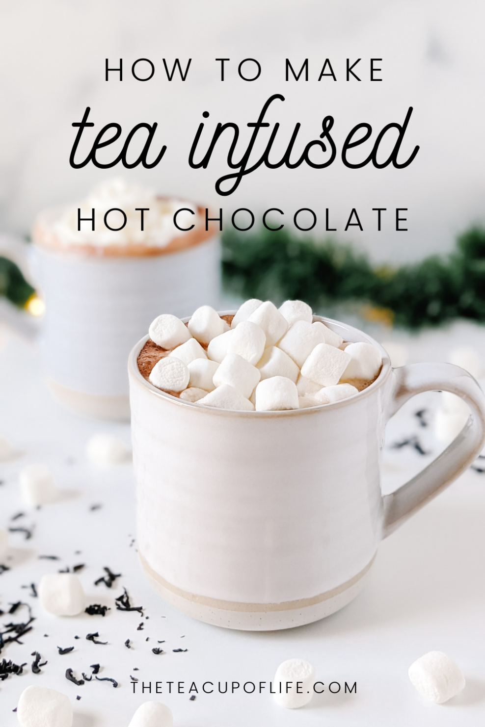 How to Make Tea Infused Hot Chocolate - The Cup of Life