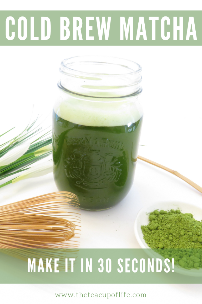 Cold Brew Matcha (Make It in 30 Seconds!) - The Cup of Life