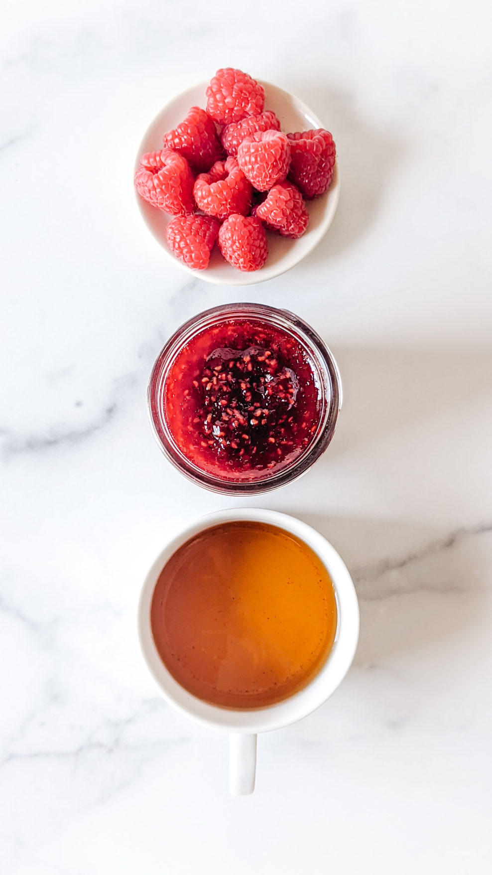Raspberry English Breakfast Tea Jam - The Cup of Life