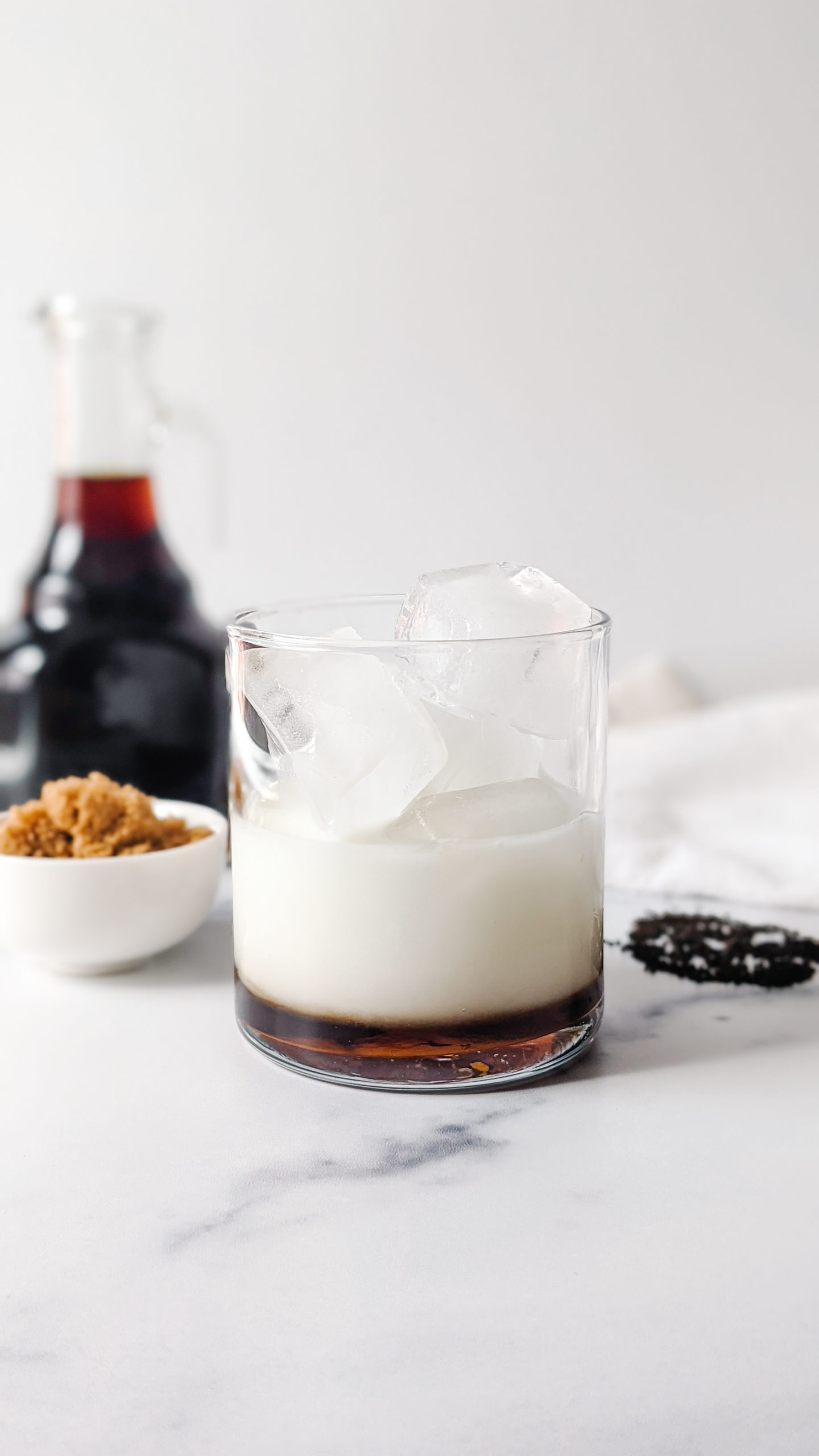 Iced Brown Sugar Black Tea Latte - The Cup of Life