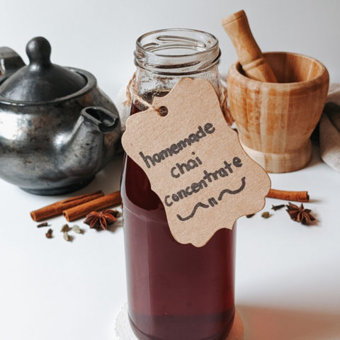 How to Make Chai Concentrate - The Cup of Life