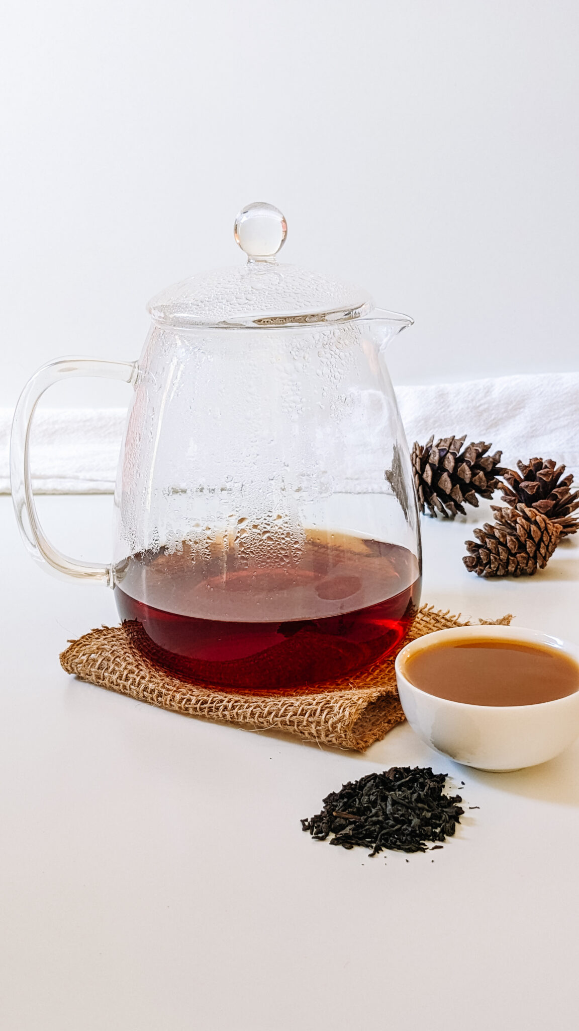 Smoked Butterscotch Tea Latte - The Cup of Life