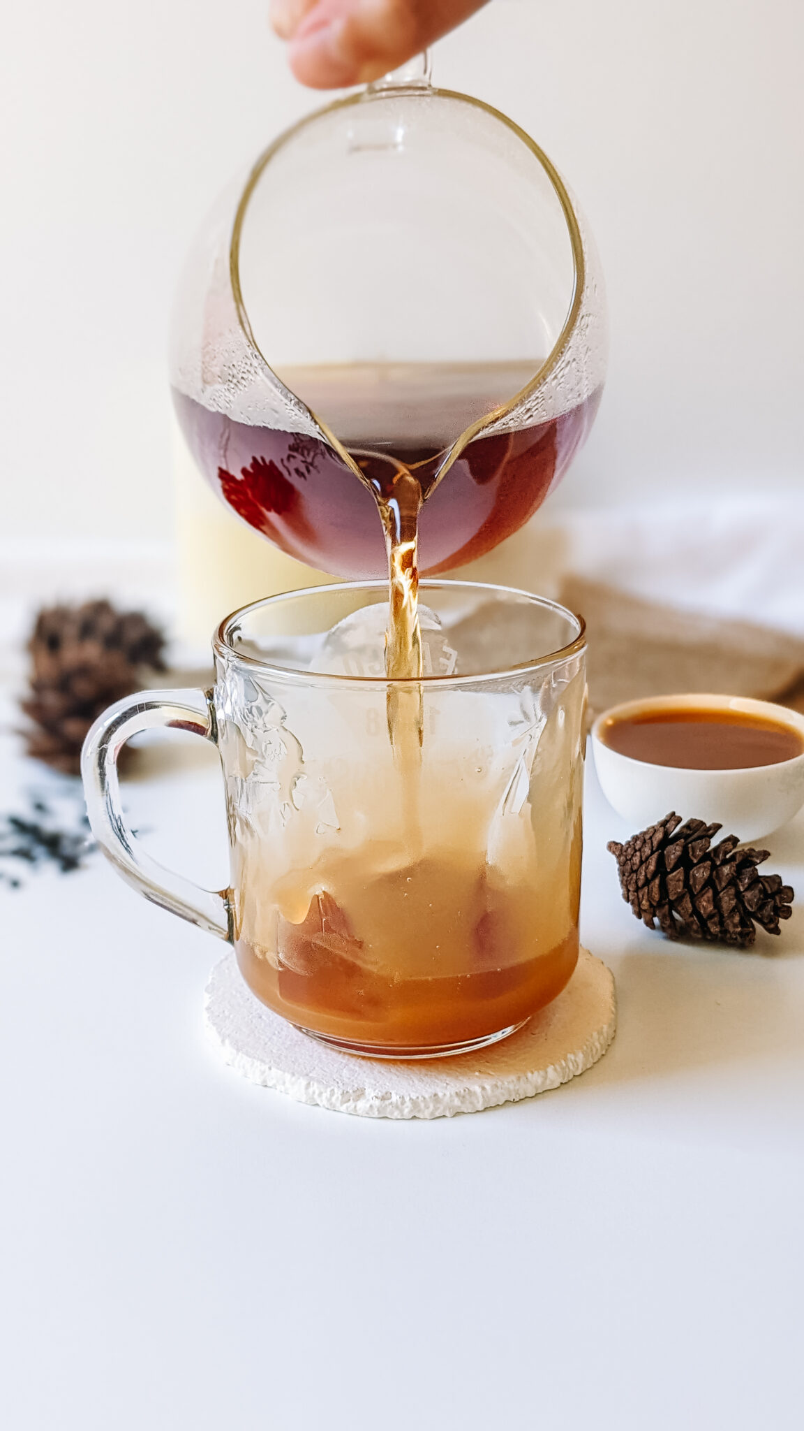 Smoked Butterscotch Tea Latte - The Cup of Life