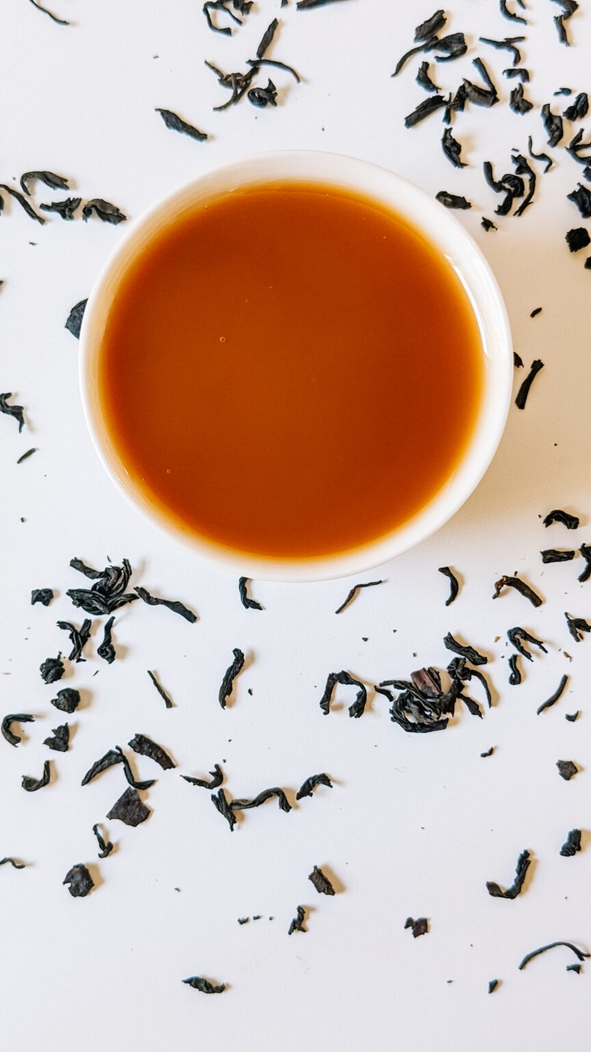 Smoked Butterscotch Tea Latte - The Cup of Life