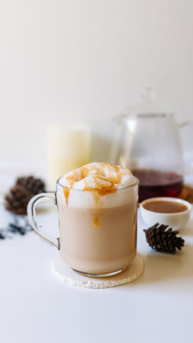 Smoked Butterscotch Tea Latte - The Cup of Life